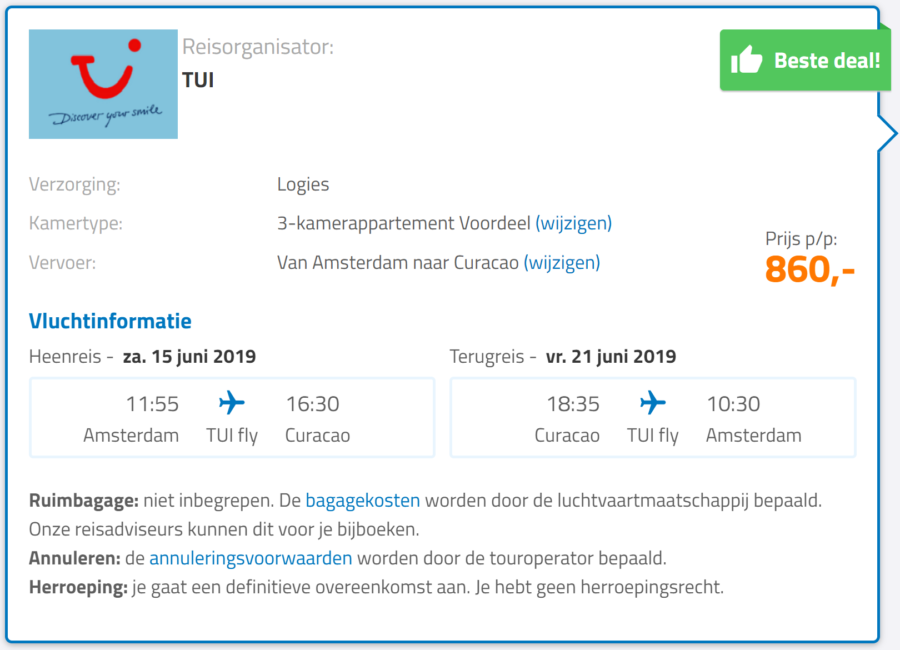Vroegboek vakantie naar Curaçao in schitterend 4-Sterren Resort ...